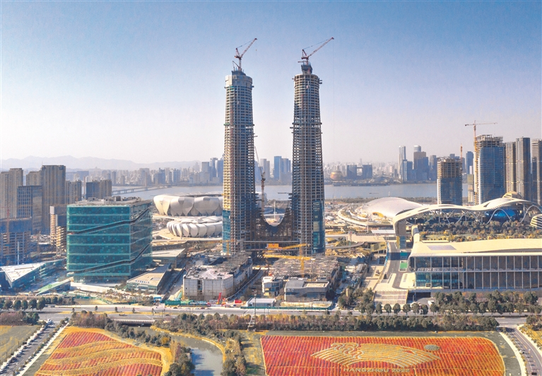 New landmark nearly completed