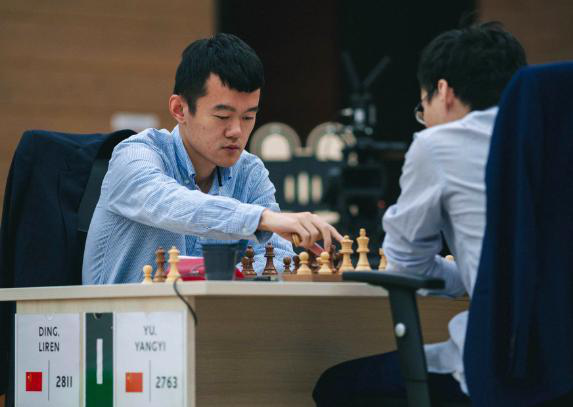 Top chess player becomes member of Hangzhou chess club