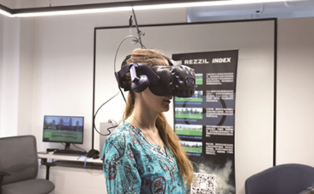 Make a cool trip to VR football training